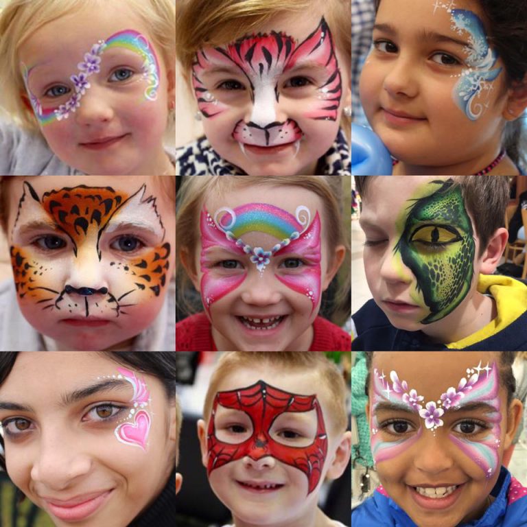 Face painting for Children Birthday Parties - Rent A Face Painter ...